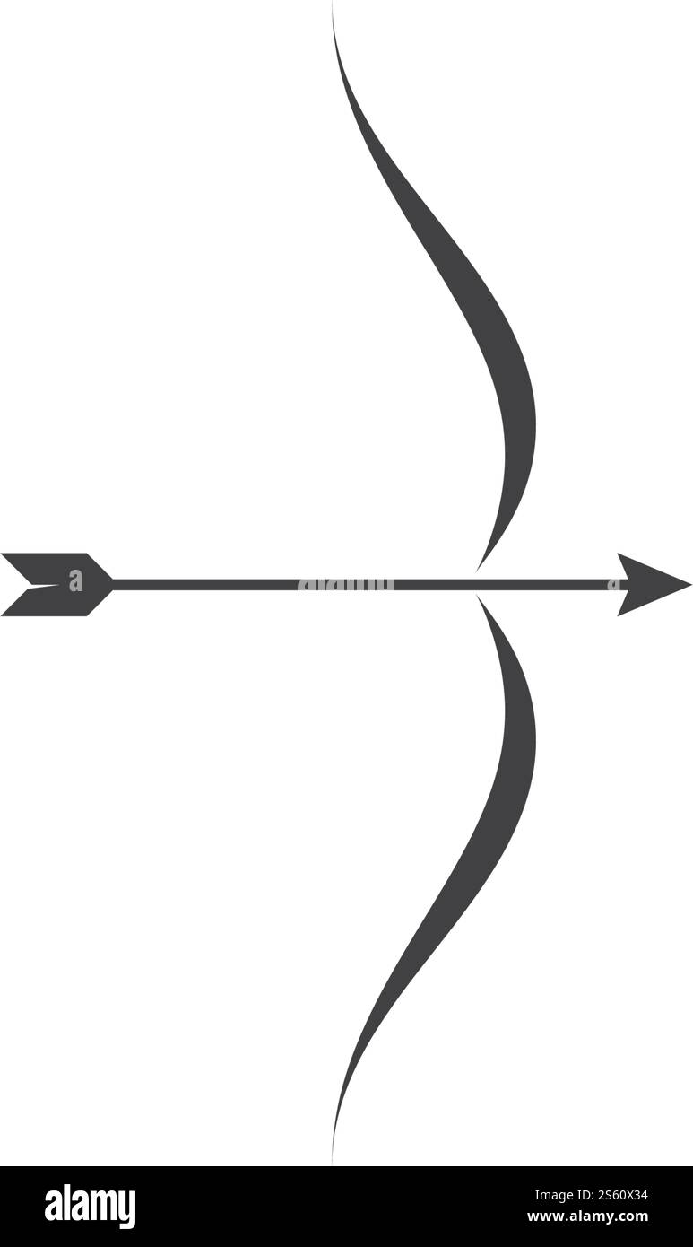 Archery logo icon vector ilustration template Stock Vector Image & Art ...