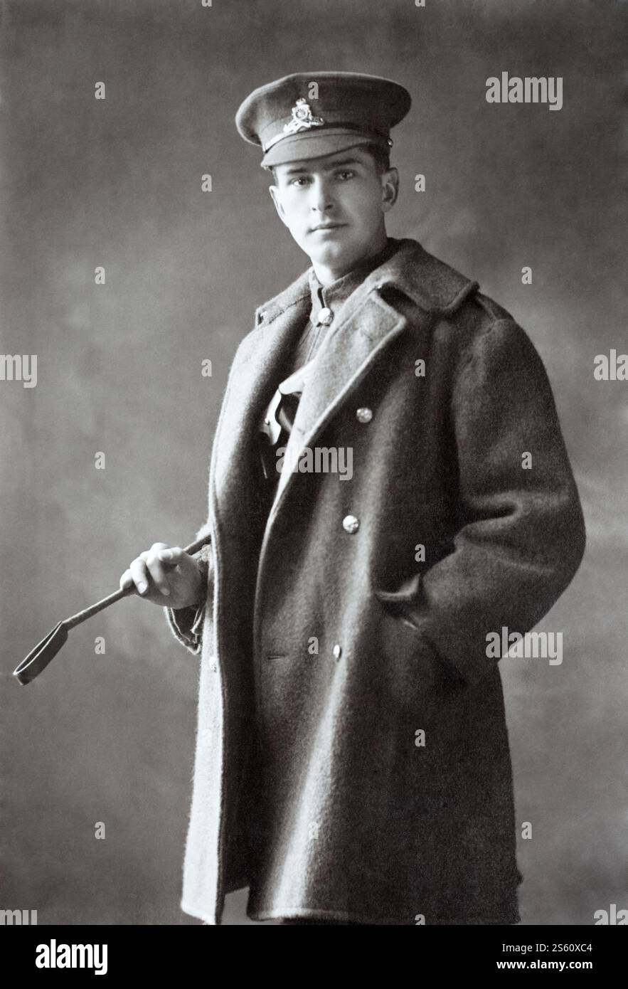 A Royal Artillery gunner during the First World War Stock Photo - Alamy