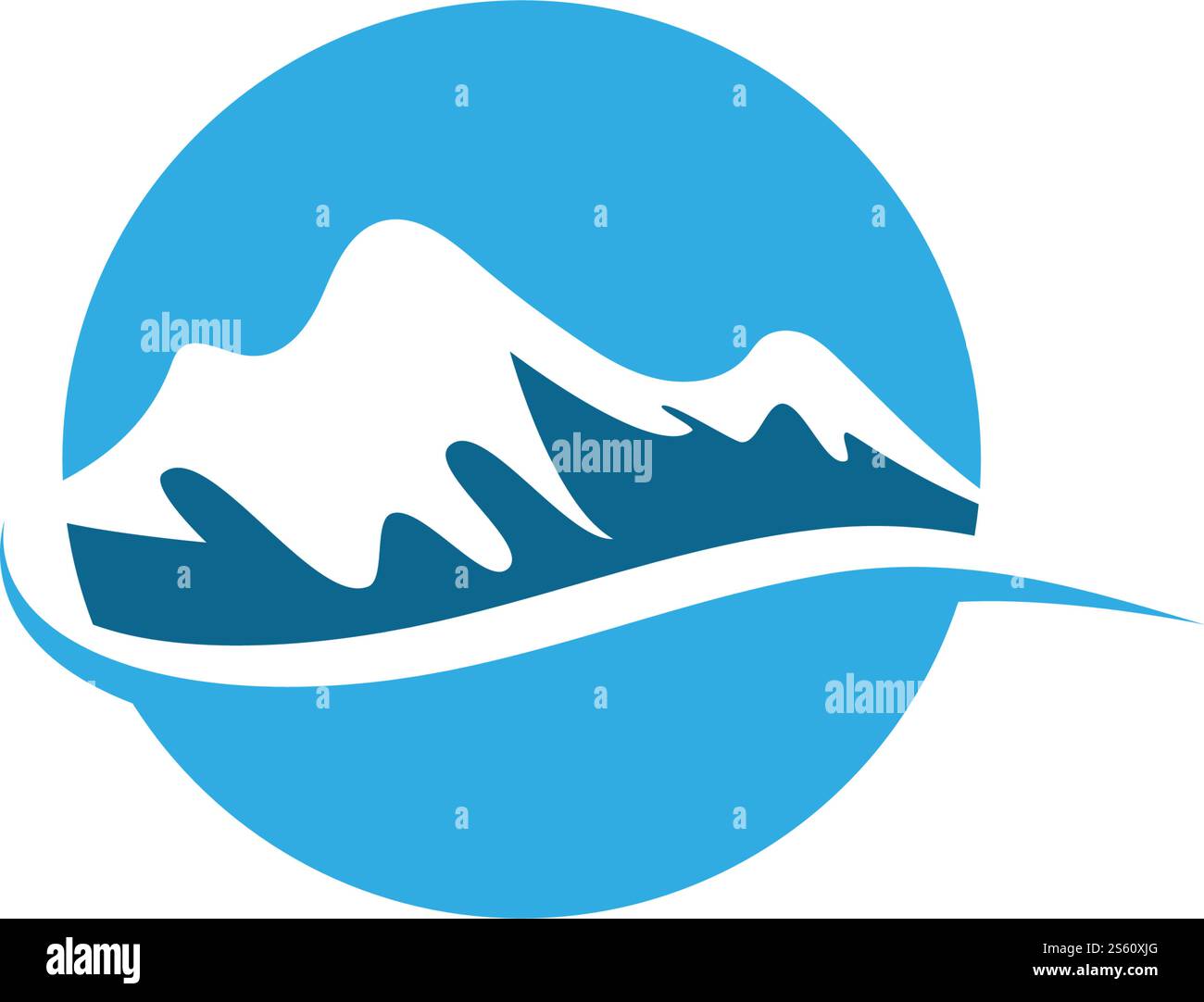 Mountain Logo Business Template Vector Stock Vector Image & Art - Alamy