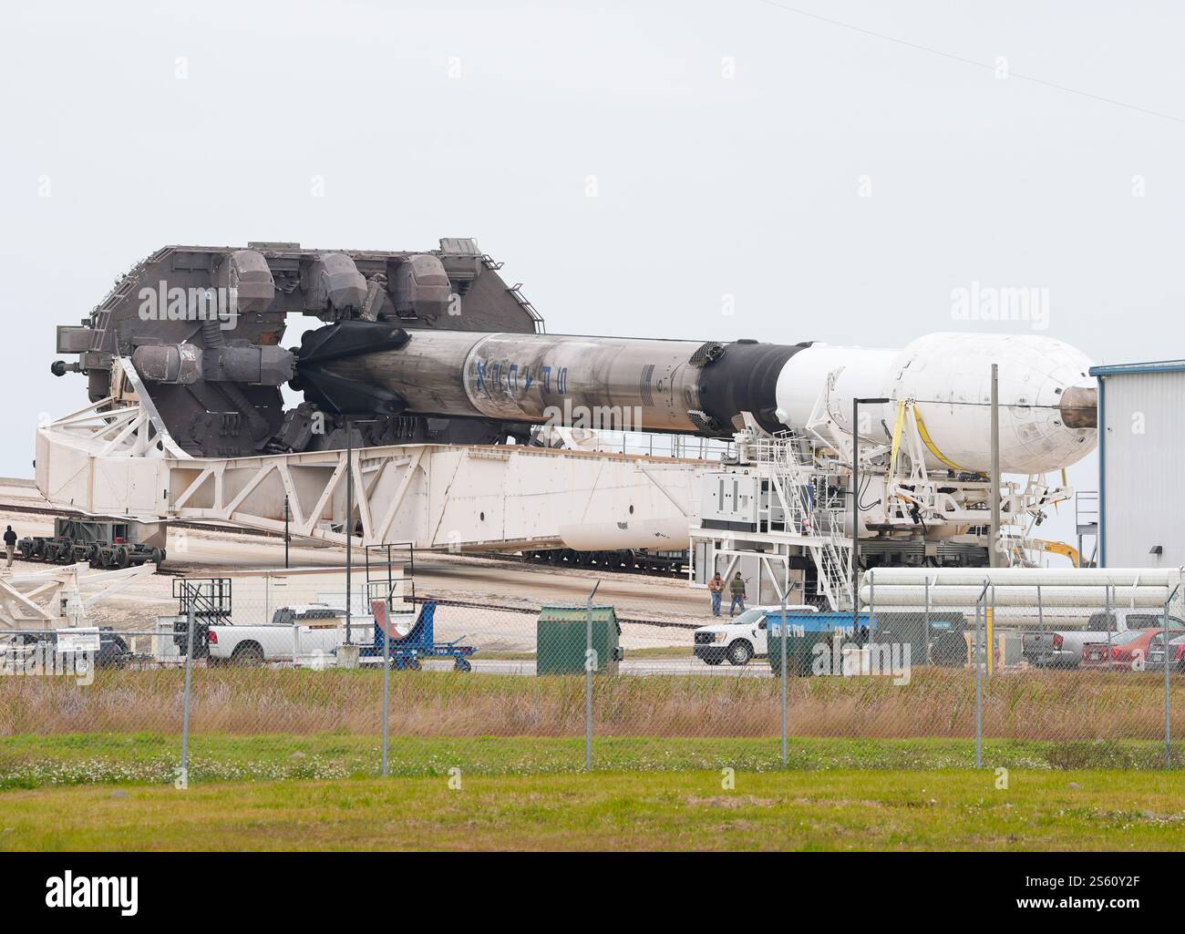 Cape Canaveral, Florida, USA. 14th Jan, 2025. Firefly Aerospace's Blue ...