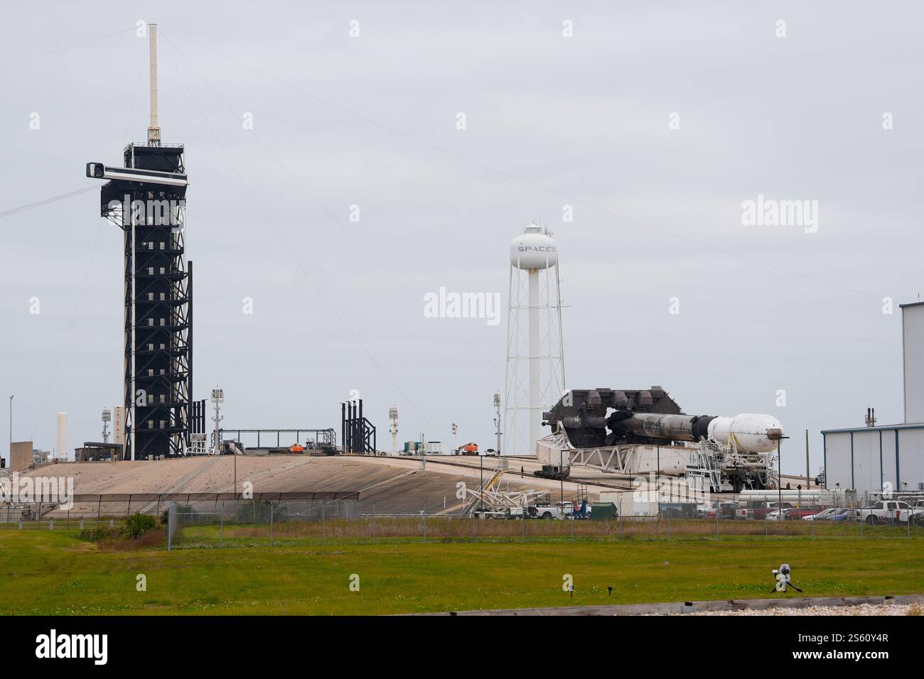 Cape Canaveral, Florida, USA. 14th Jan, 2025. Firefly Aerospace's Blue ...