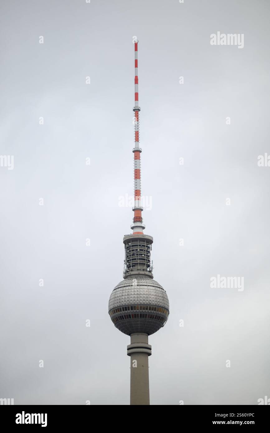 Berliner Fernsehturm, Berlin TV tower, tallest structure in Germany and ...