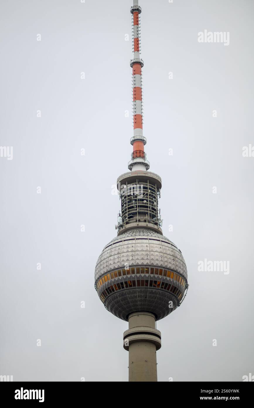 Berliner Fernsehturm, Berlin TV tower, tallest structure in Germany and ...