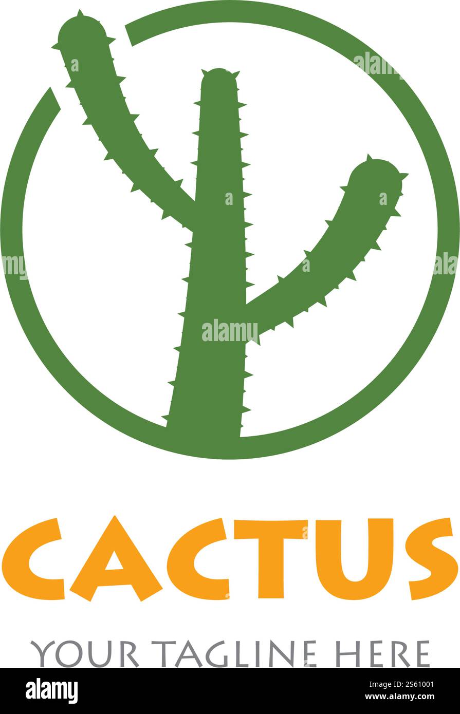 Cactus Logo template vector illustration Stock Vector Image & Art - Alamy