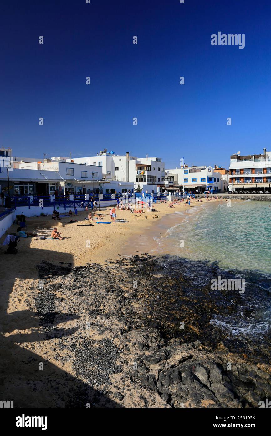 Playa la Clavellina, Corralejo, Fuerteventura, Canary Islands, Spain ...
