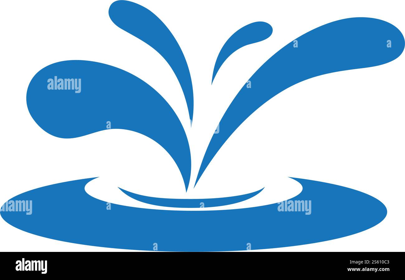 Water Splash logo vector ilustration Stock Vector Image & Art - Alamy