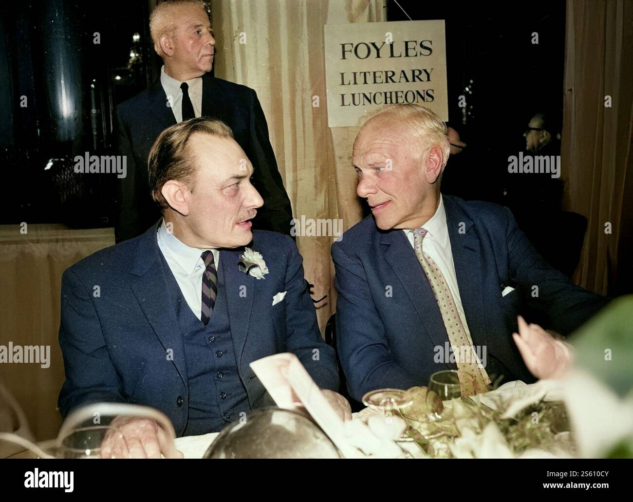 British politician Enoch Powell and journalist Malcolm Muggeridge at ...