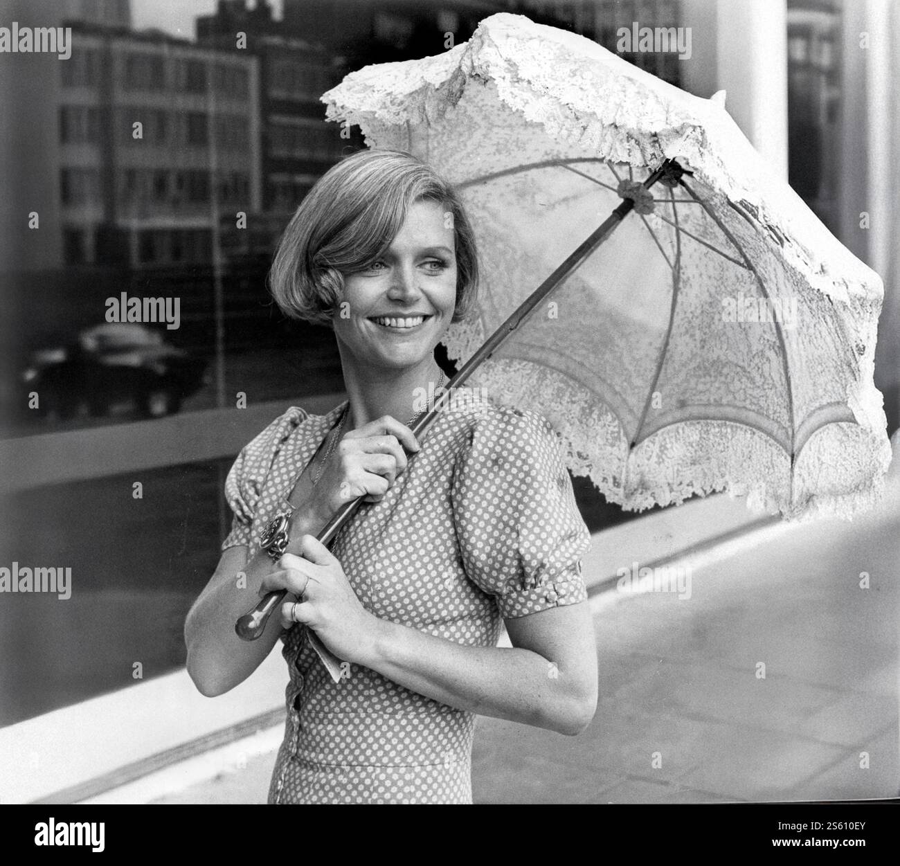 American actress Lee Remick as Winston Churchill's mother, Jennie ...