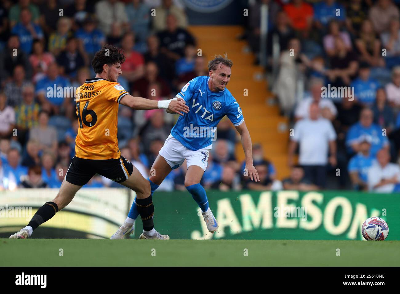 Jack Diamond in action for Stockport County FC Stock Photo - Alamy