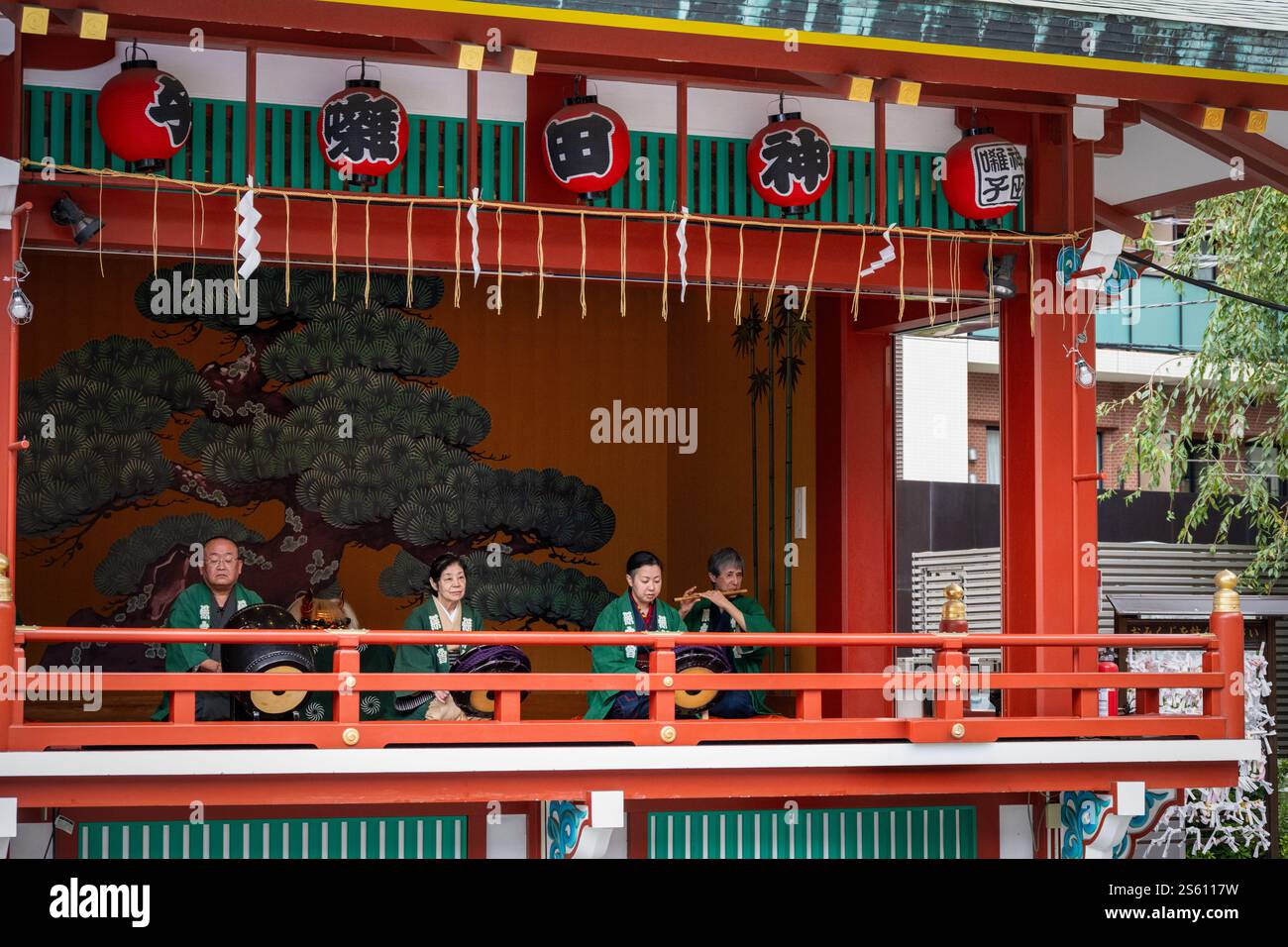 Kanda Myoujin Shrine, Tokyo, Japan Stock Photo - Alamy