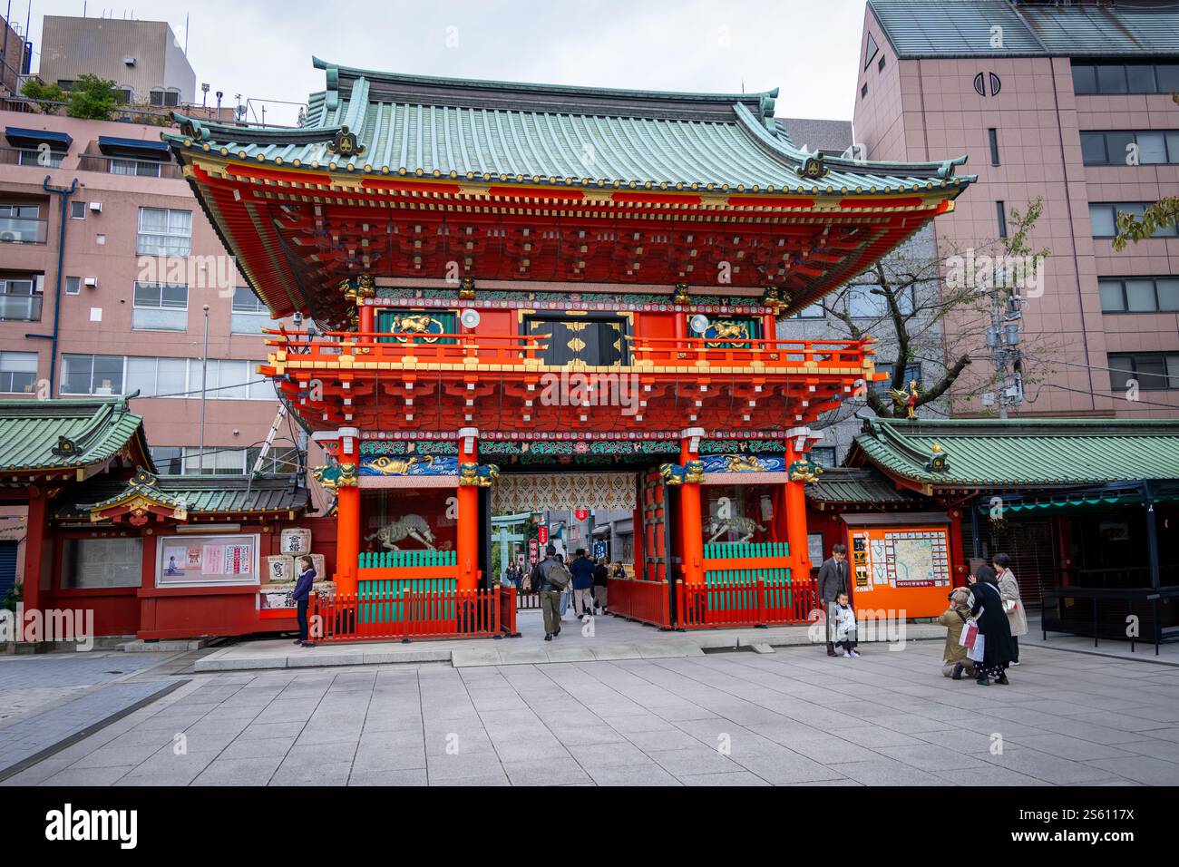 Kanda Myoujin Shrine, Tokyo, Japan Stock Photo - Alamy