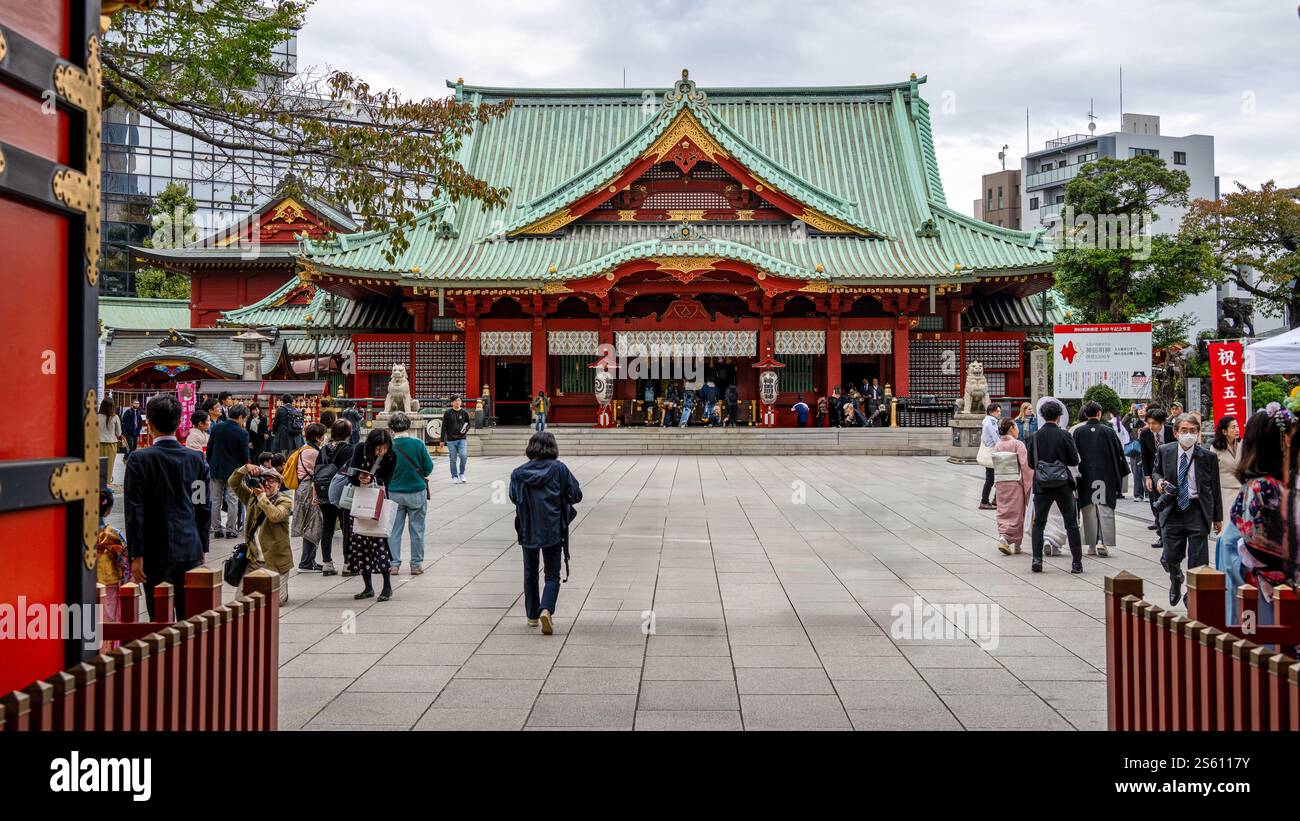 Kanda Myoujin Shrine, Tokyo, Japan Stock Photo - Alamy