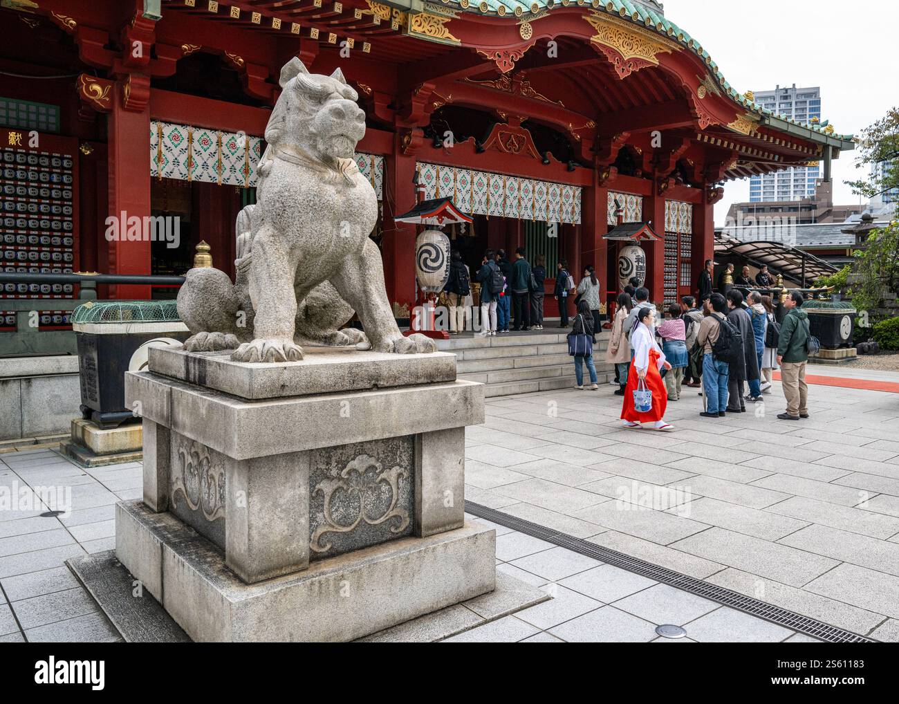 Kanda Myoujin Shrine, Tokyo, Japan Stock Photo - Alamy