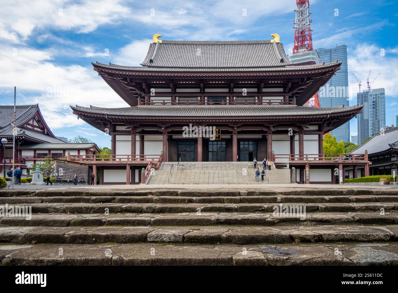 Zojoji Temple, Tokyo, Japan Stock Photo - Alamy