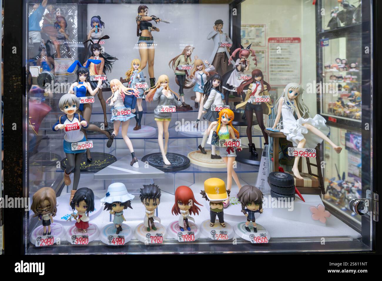 Plastic Anime Toys, Akihabara, Tokyo, Japan Stock Photo - Alamy