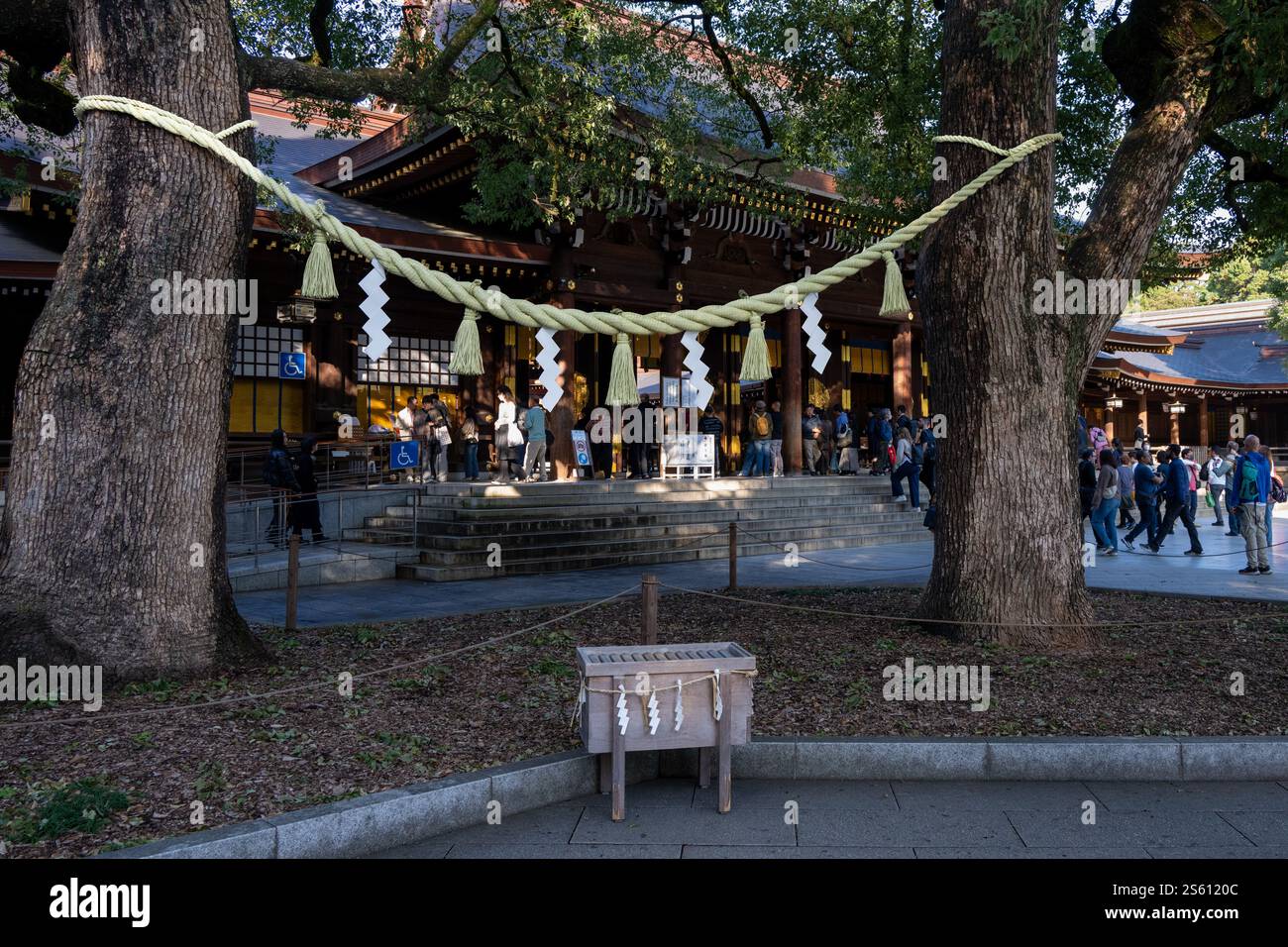 Meiji Jingu Shrine in Central Tokyo, Japan Stock Photo - Alamy