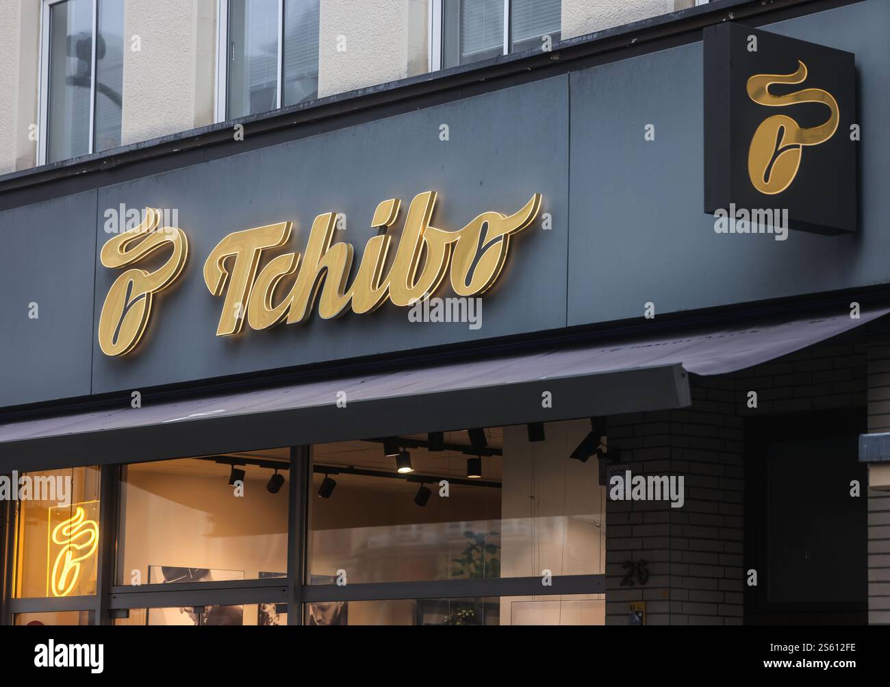 Cologne, Germany. 15th Jan, 2025. A branch of the Tchibo retail chain ...