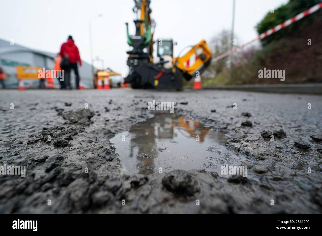 Jcb pothole pro machine hi-res stock photography and images - Alamy