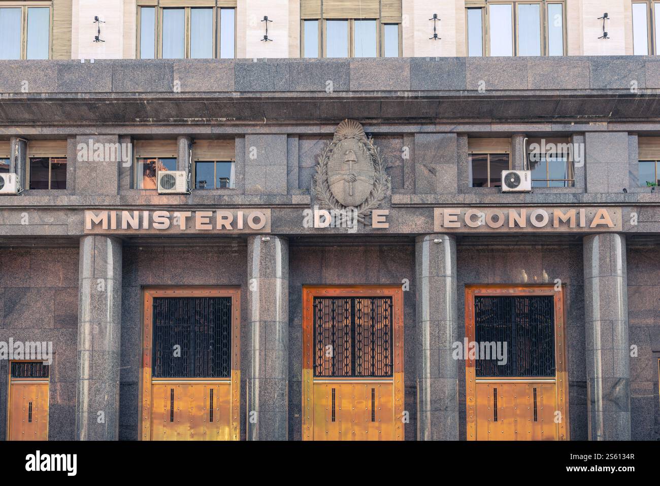 Buenos Aires, Argentina. January 04, 2025. The Ministry of Economy ...