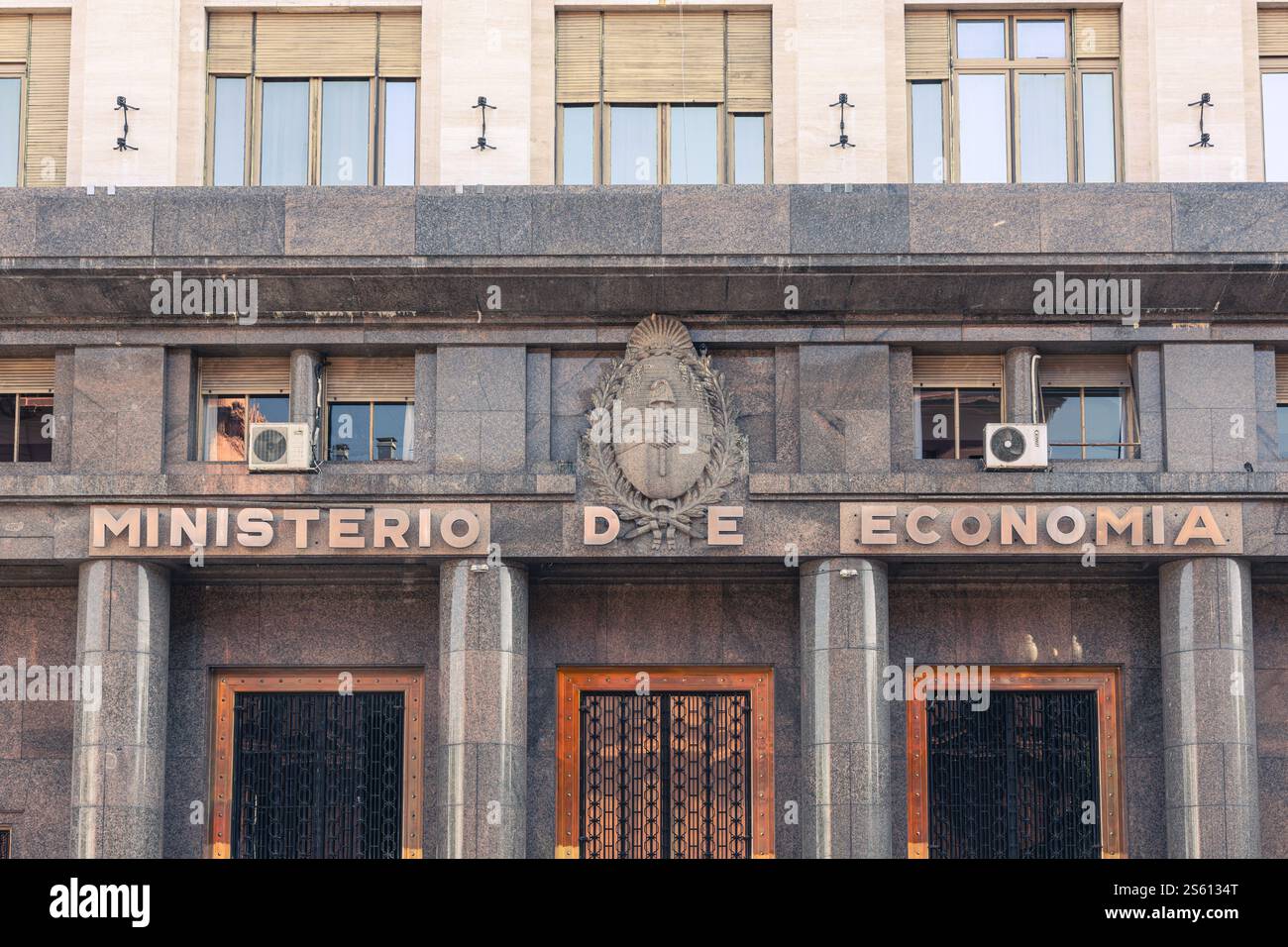 Buenos Aires, Argentina. January 04, 2025. The Ministry of Economy ...