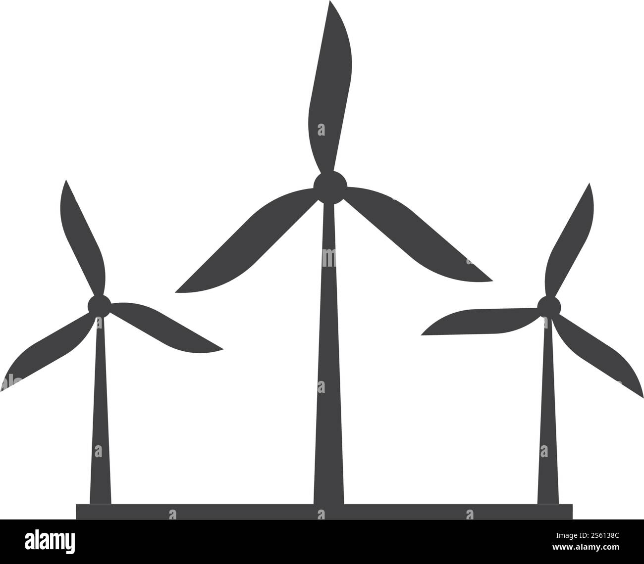 Windmill logo hi-res stock photography and images - Alamy