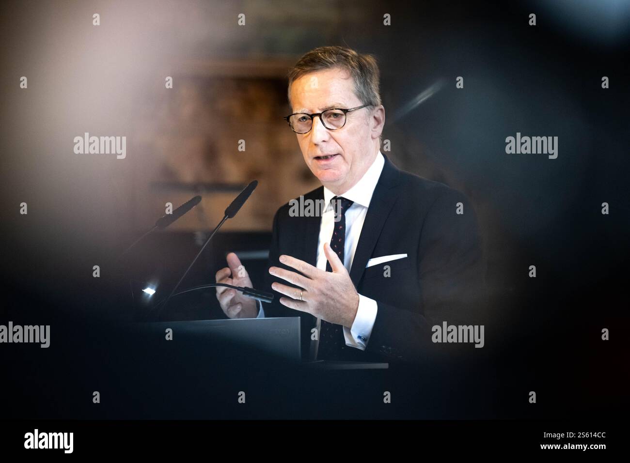 Bremen, Germany. 15th Jan, 2025. Michael Hüther, Director of the German ...