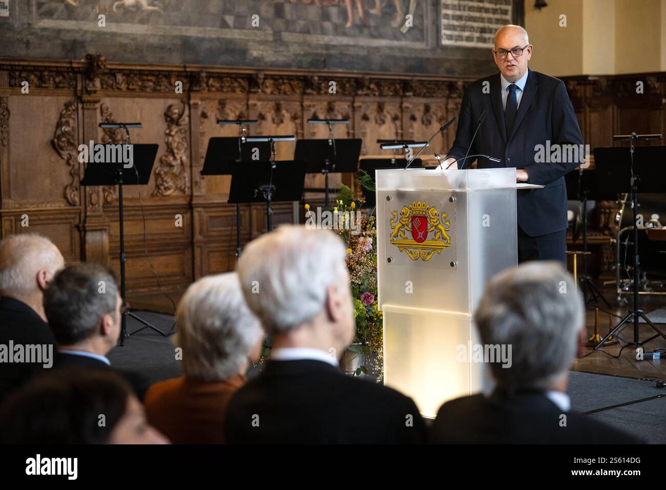 Bremen, Germany. 15th Jan, 2025. Andreas Bovenschulte (SPD), Mayor of ...