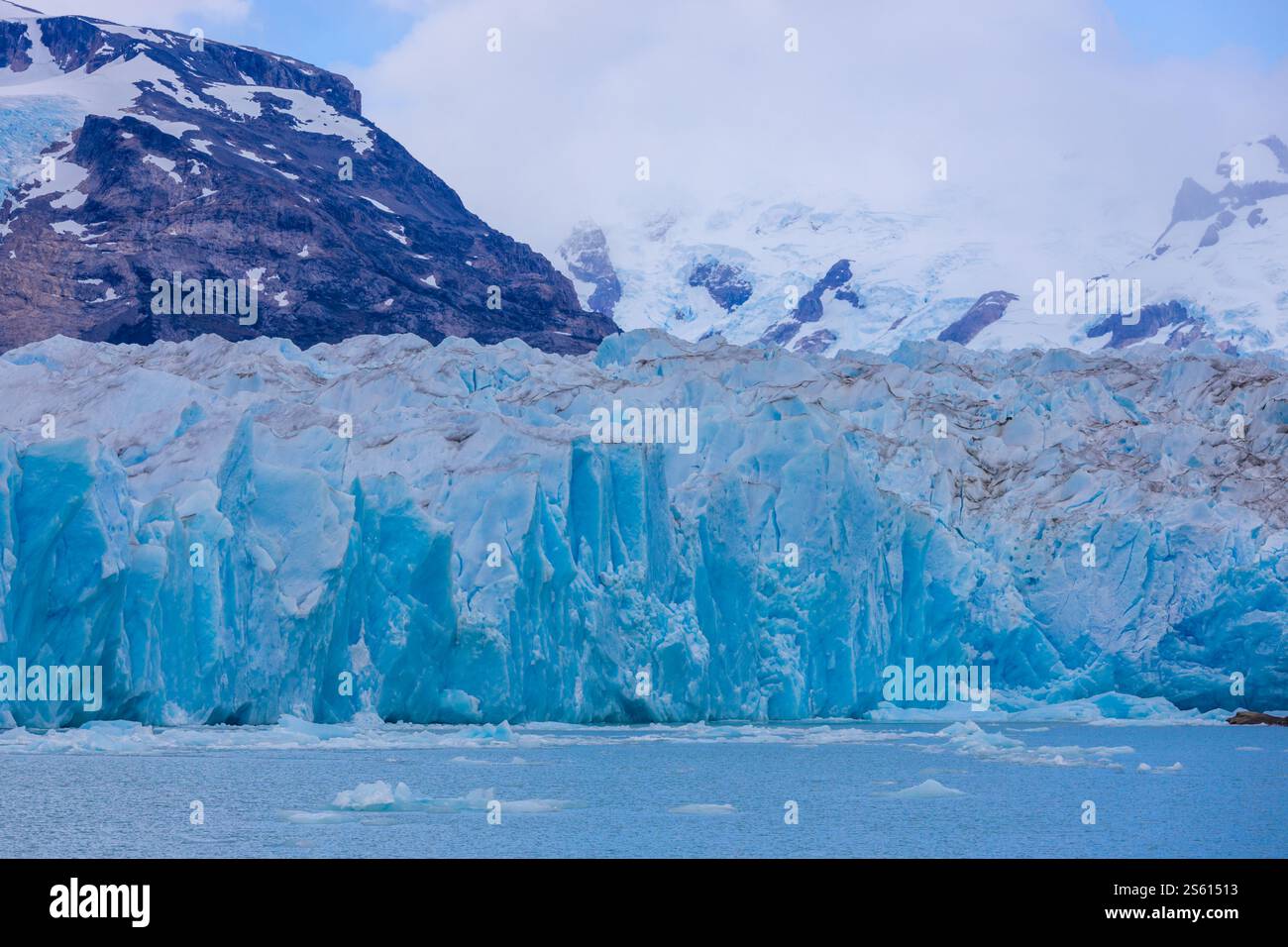 Perito Moreno glacier in Patagonia, Argentina. Blue ice glacier with ...