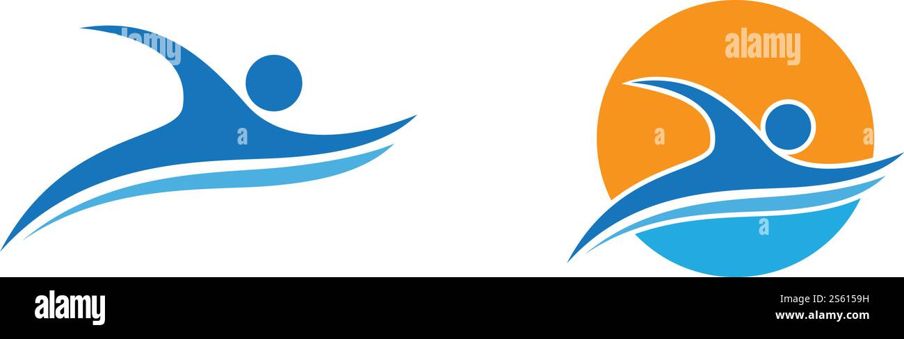 Competitive swimming Cut Out Stock Images & Pictures - Alamy