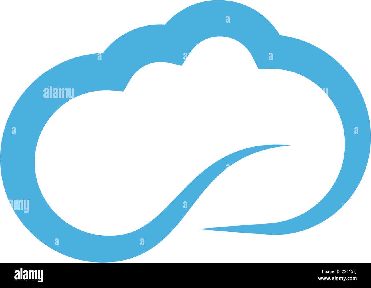 Cloud Logo vector design Template Stock Vector Image & Art - Alamy
