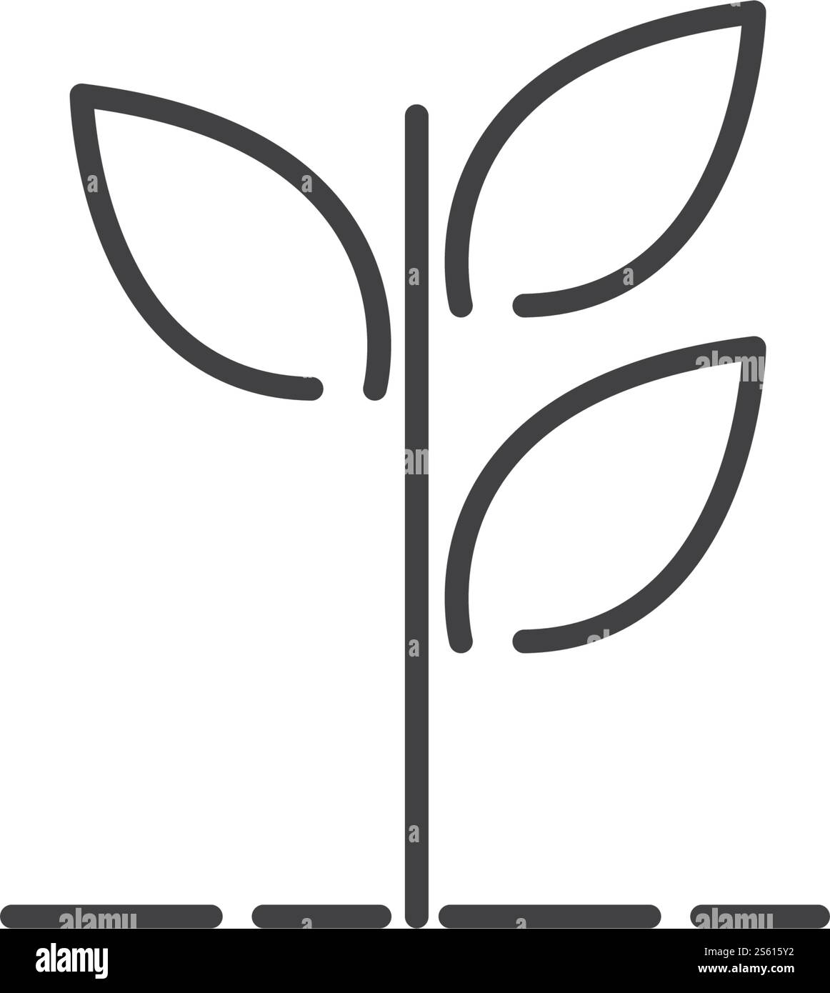 Tree leaf icon ecology nature element vector Stock Vector Image & Art ...