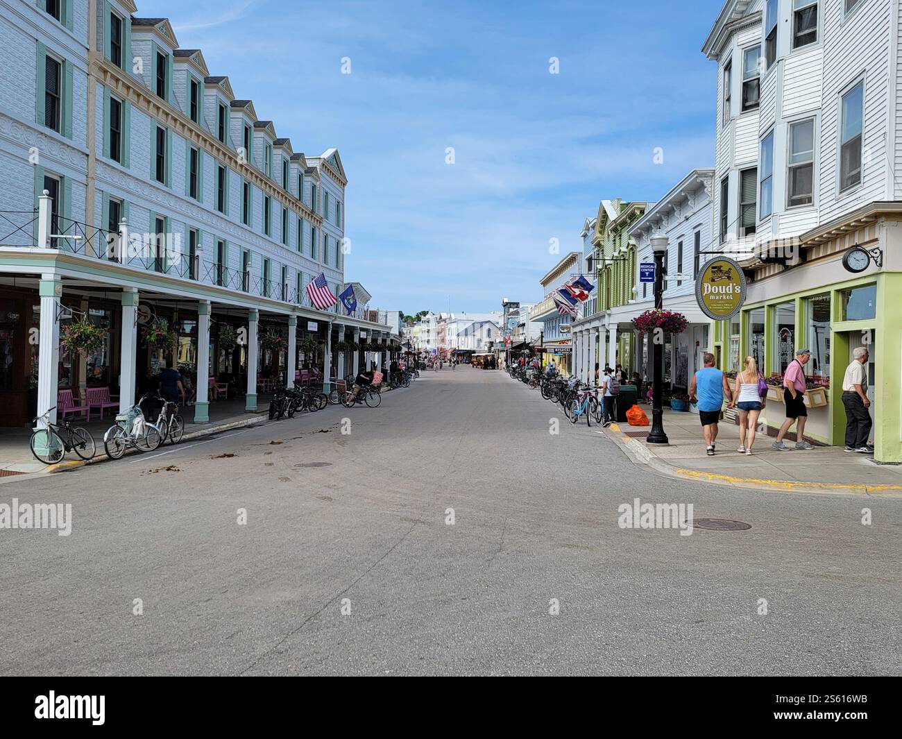 United states michigan mackinac island island smartphone stock photos ...