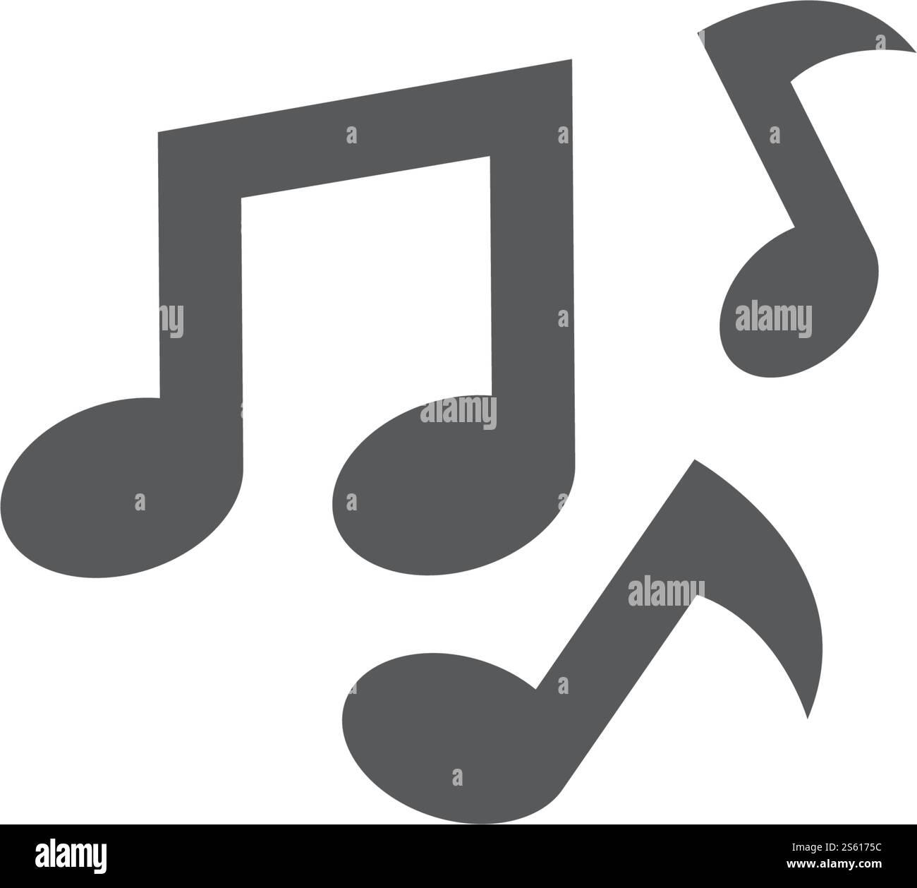 Music note logo Vector template Stock Vector Image & Art - Alamy