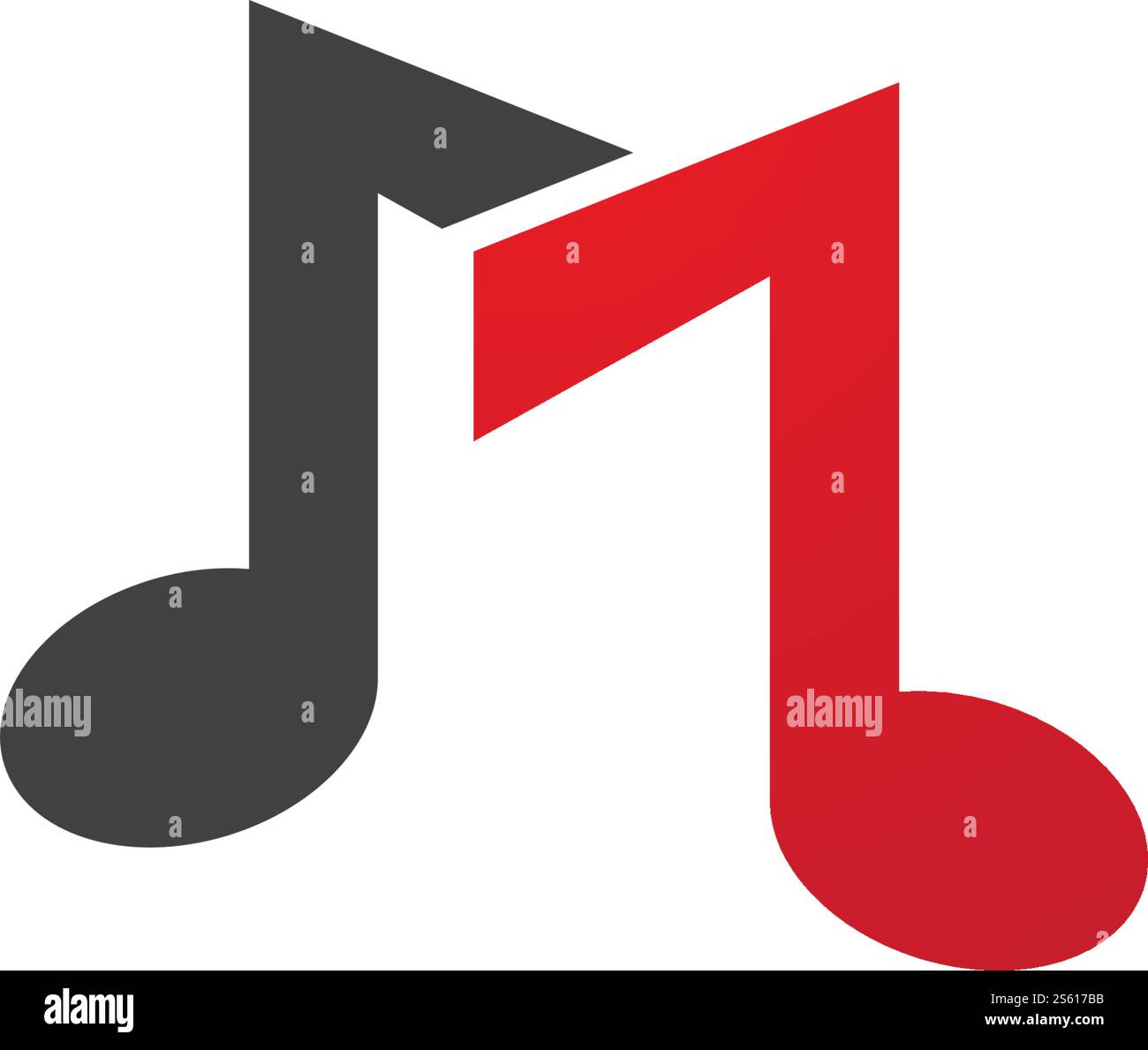 Music note logo Vector template Stock Vector Image & Art - Alamy