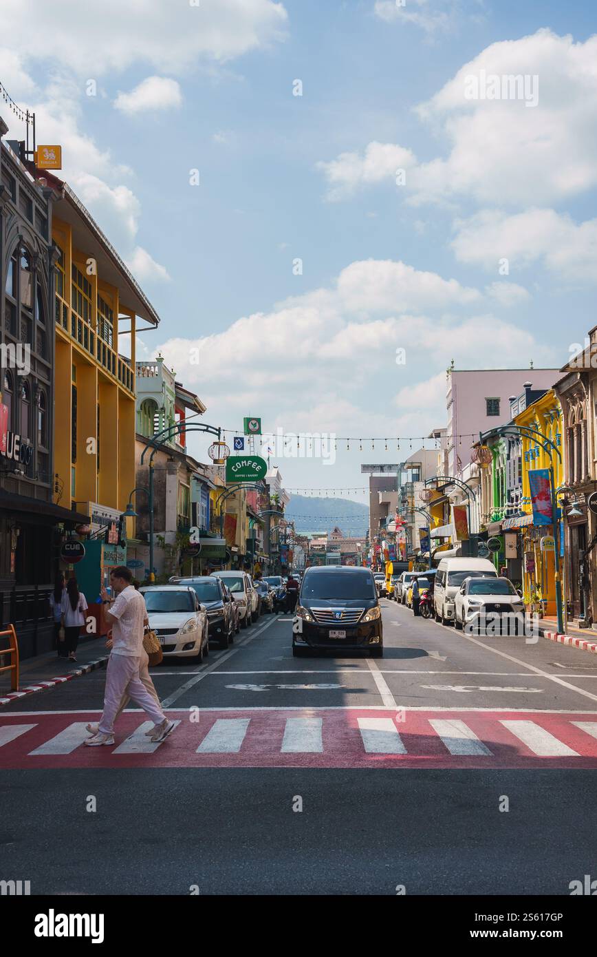 Lively street in phuket vehicles hi-res stock photography and images ...