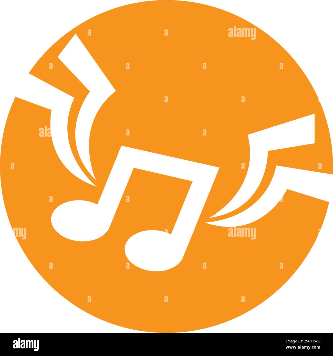 Music note logo Vector template Stock Vector Image & Art - Alamy
