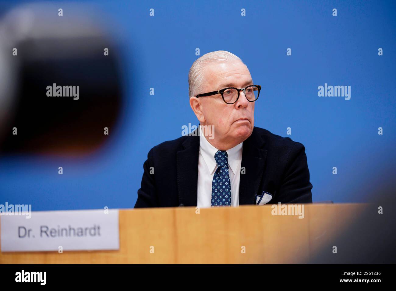 Klaus Reinhardt, Praesident der Bundesaerztekammer. Berlin, 15.01.2025 ...