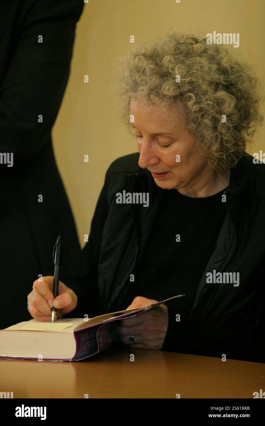 Internationally-renowned bestselling Canadian author Margaret Atwood is ...