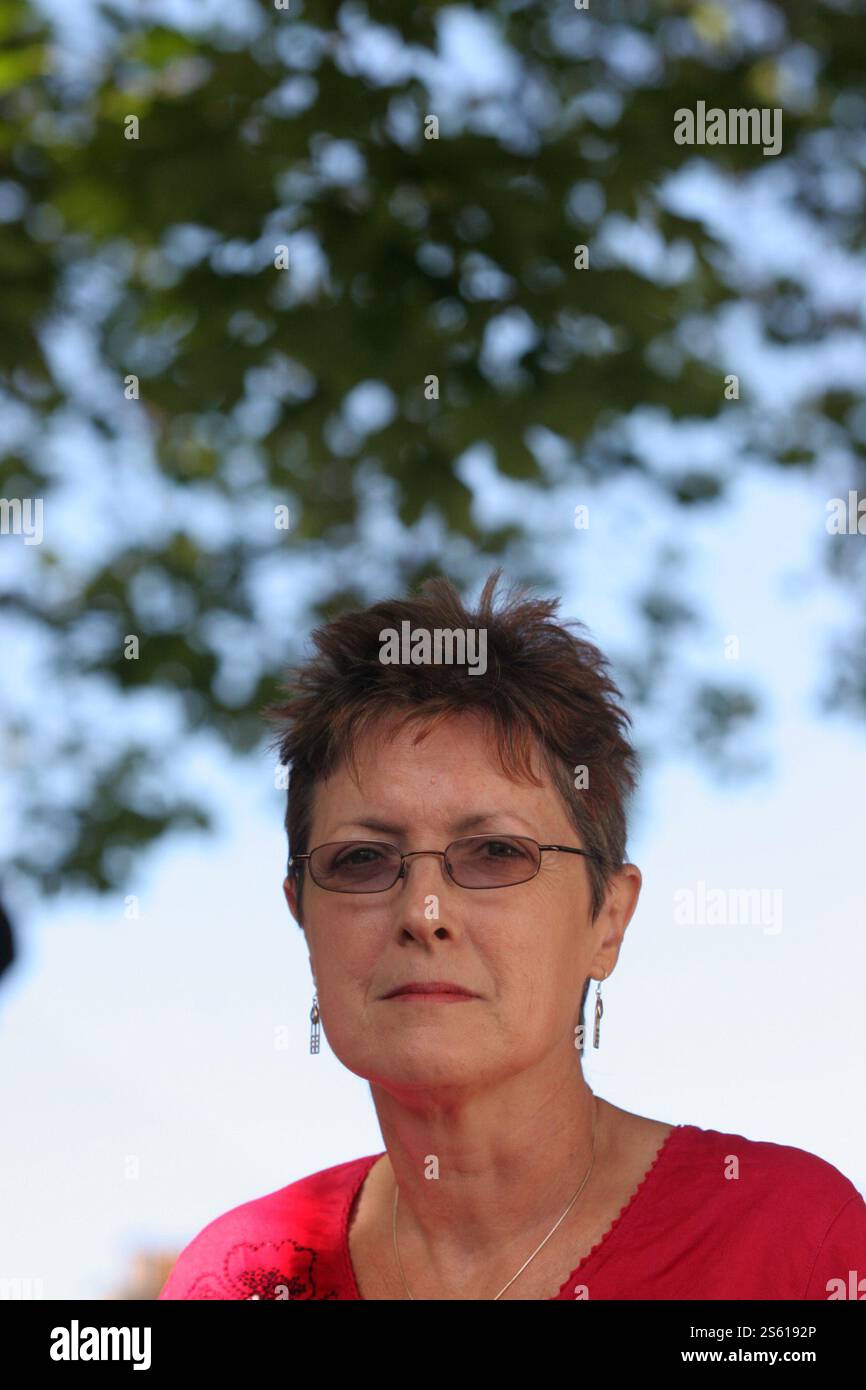 Successful British children's writer Anne Cassidy is pictured at the ...