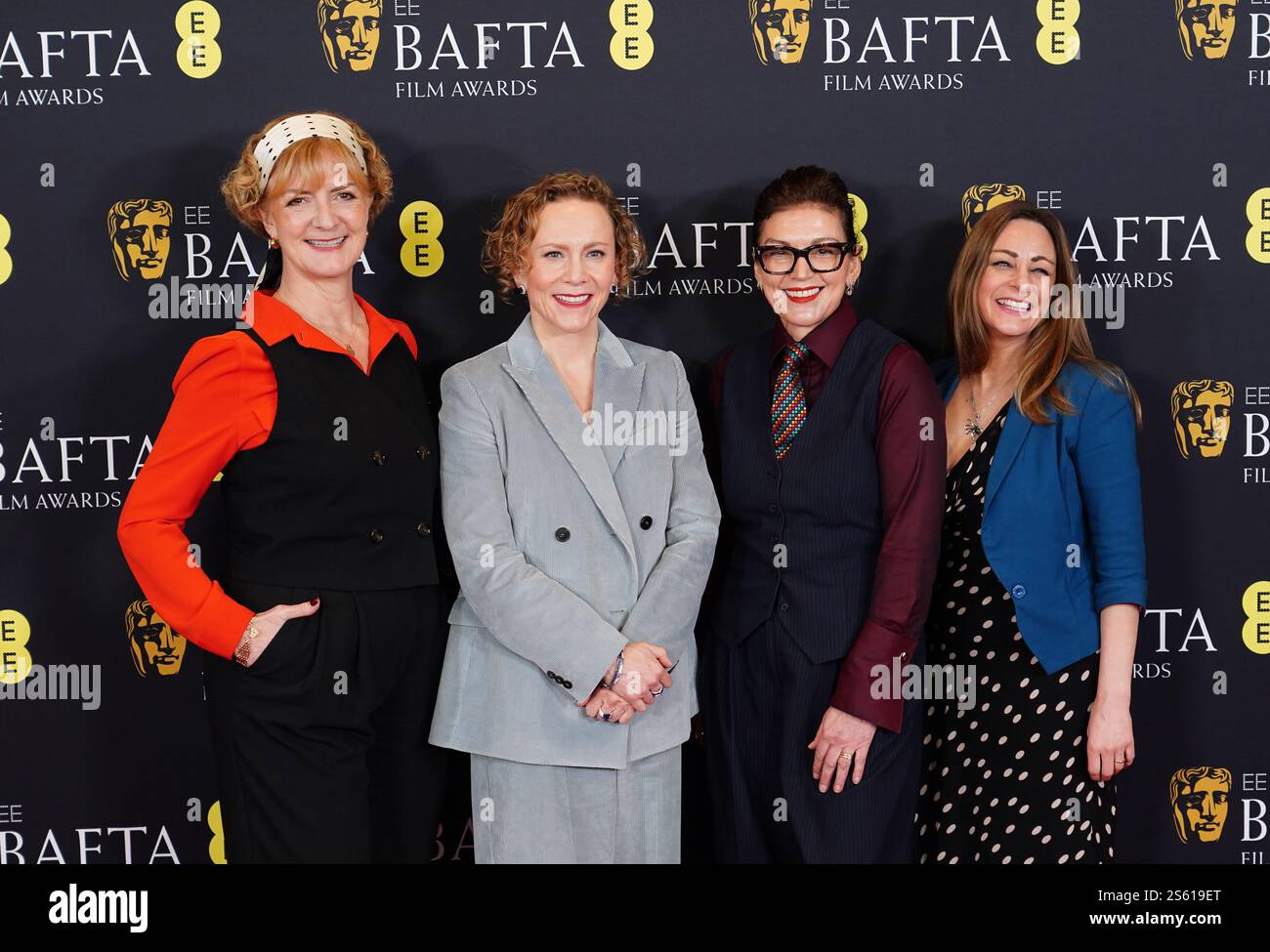 (left to right) Sara Putt, Anna Higgs, Jane Millichip, and Emma Baehr ...