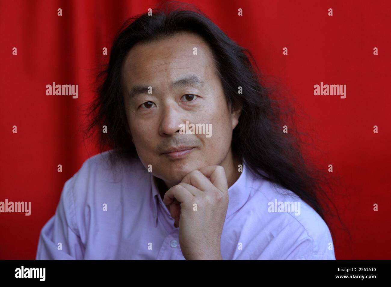 Celebrated Chinese poet Yang Lian is pictured at the Edinburgh ...