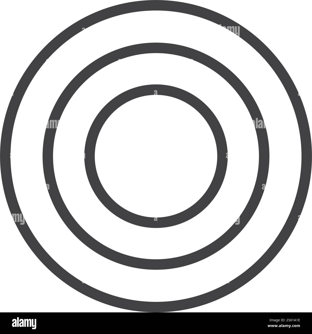 Circular icon vector flat design Stock Vector Image & Art - Alamy