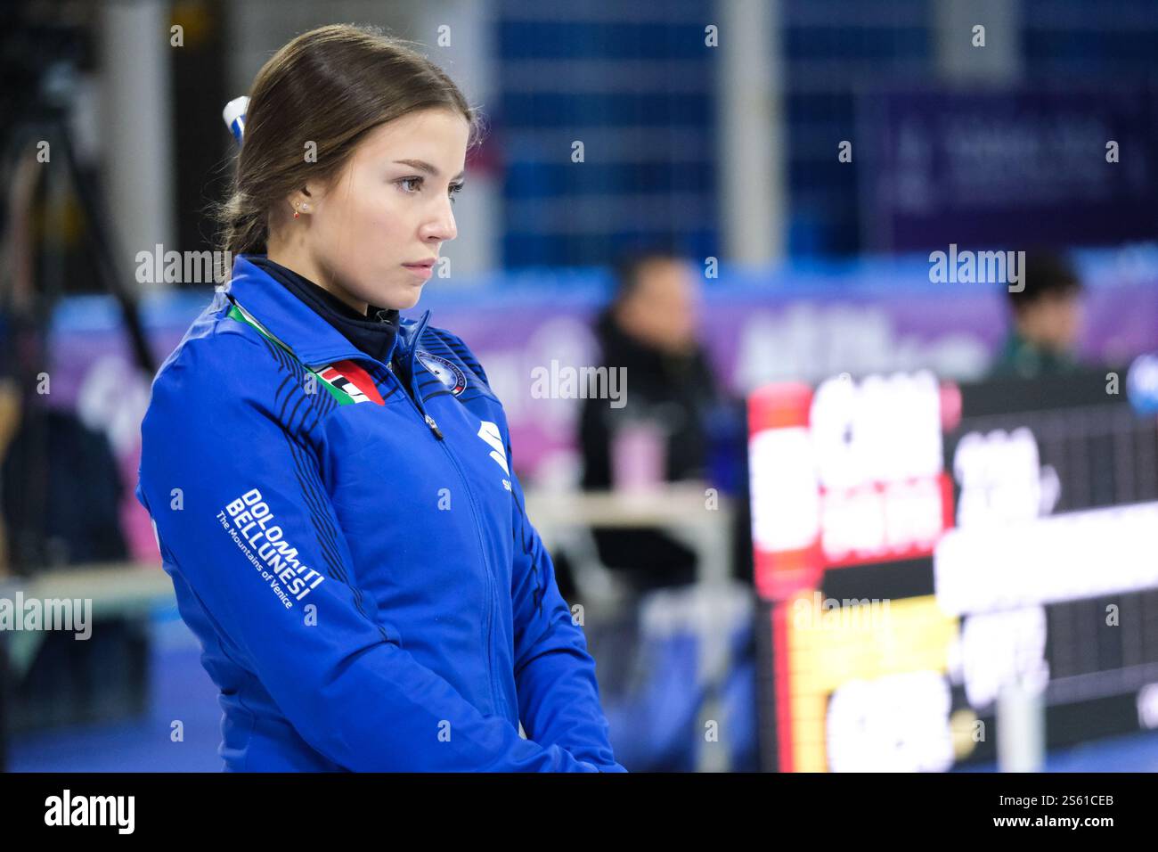 Turin, Italy. 13th Jan, 2025. Giulia Zardini Lacedelli of Italy during ...