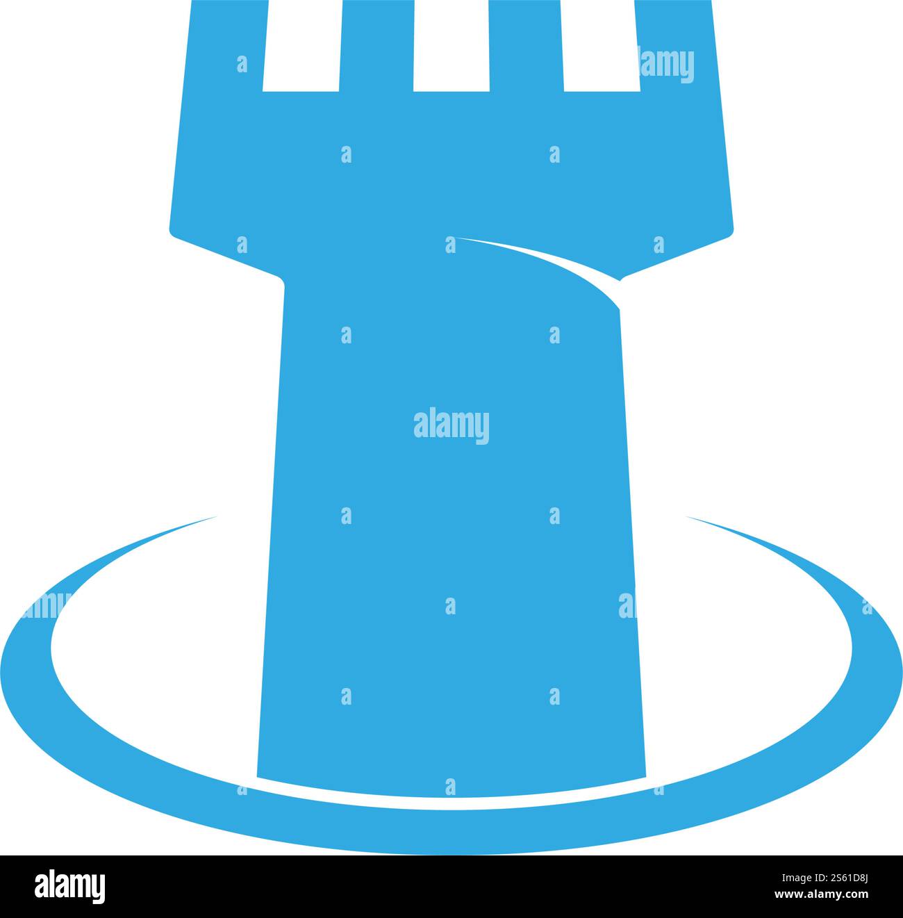 castle logo vector ilustration template Stock Vector Image & Art - Alamy