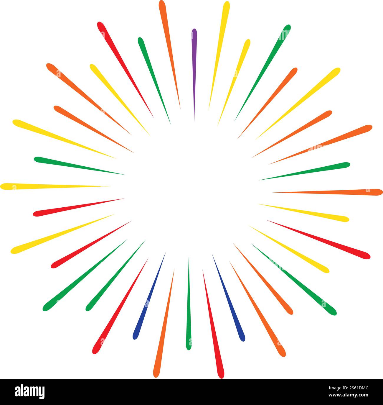Firework illustration template vector design Stock Vector Image & Art ...
