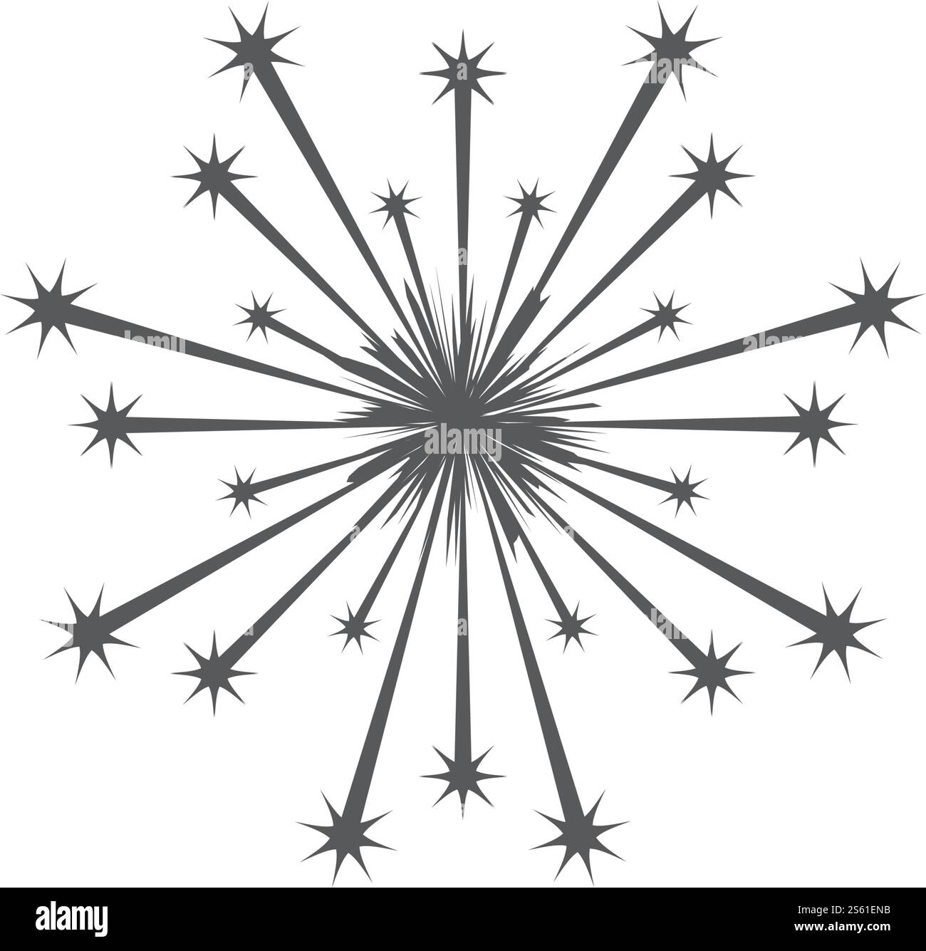 Firework illustration template vector design Stock Vector Image & Art ...