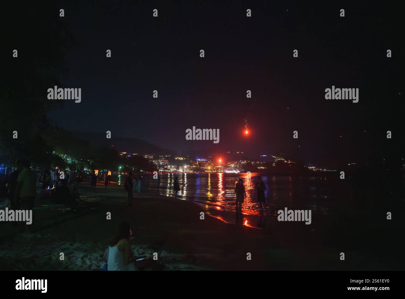 Vibrant beach scene in phuket hi-res stock photography and images - Alamy