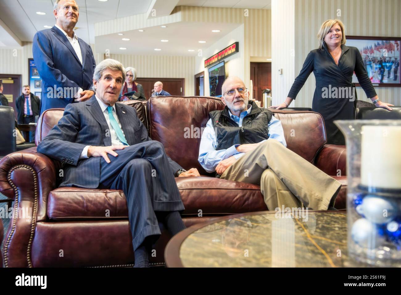 John Kerry, Alan Gross. IMAGE WITH RESTRICTIONS, see the Additional ...