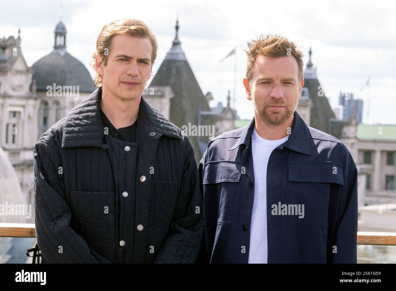 Hayden Christensen and Ewan McGregor at the 'Obi-Wan Kenobi' Photocall ...