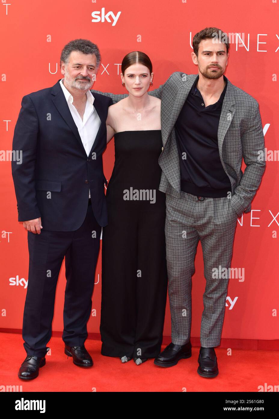 Steven Moffat, Rose Leslie and Theo James attends Sky Up Next event at ...